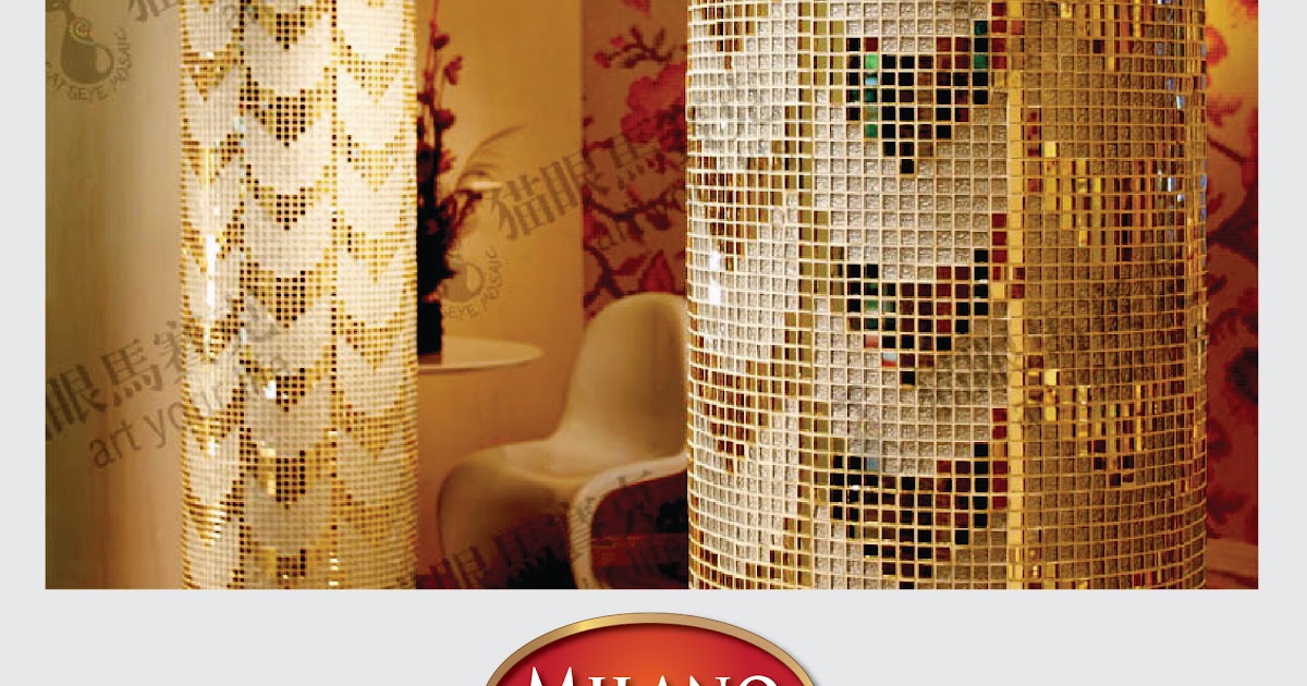 Round Pillar Tiles Design