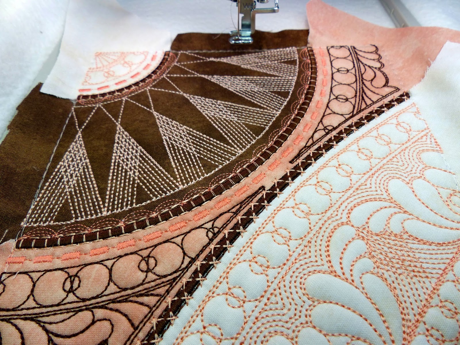 Jacobean Journey Quilt - Block C4