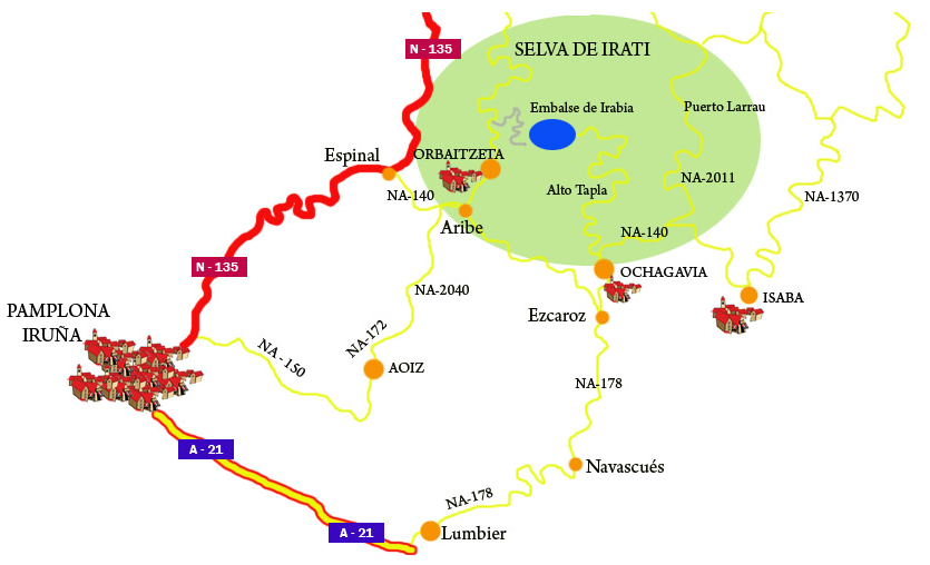 Paisajes Navarros: La Selva de Irati