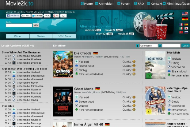Filmportaal Movie2k uit de lucht gehaald - Hd technieuws: alles over ...