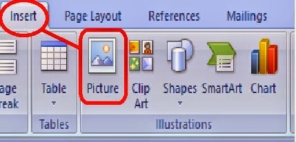 Cara Menambahkan Gambar (Picture) pada Dokumen Microsoft Office Word ...