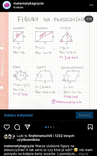 🧠 Matematyka gryzie: Notatki do egzaminu ósmoklasisty z matematyki