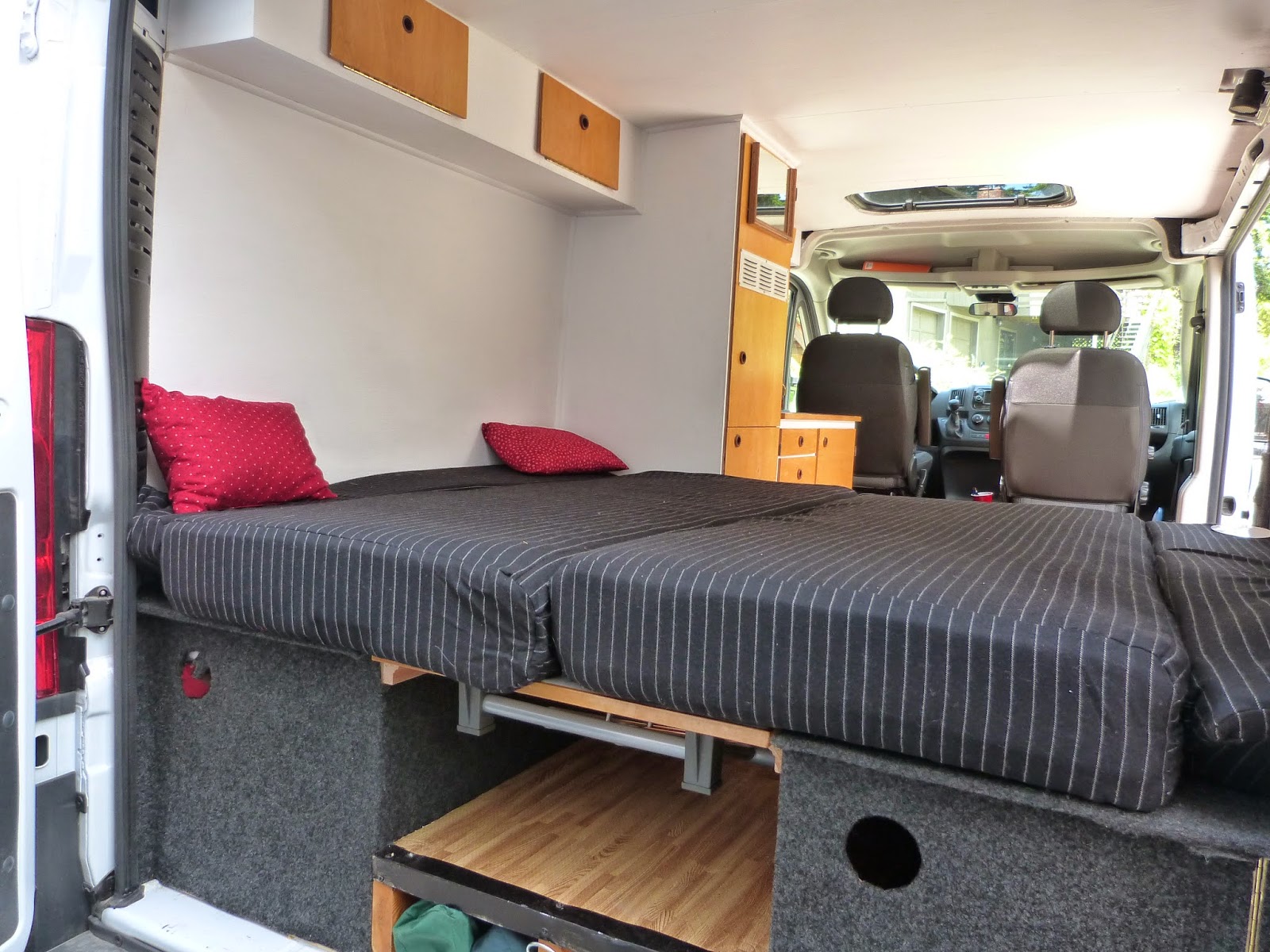Promaster to Buster, the Camper Van: The Bed