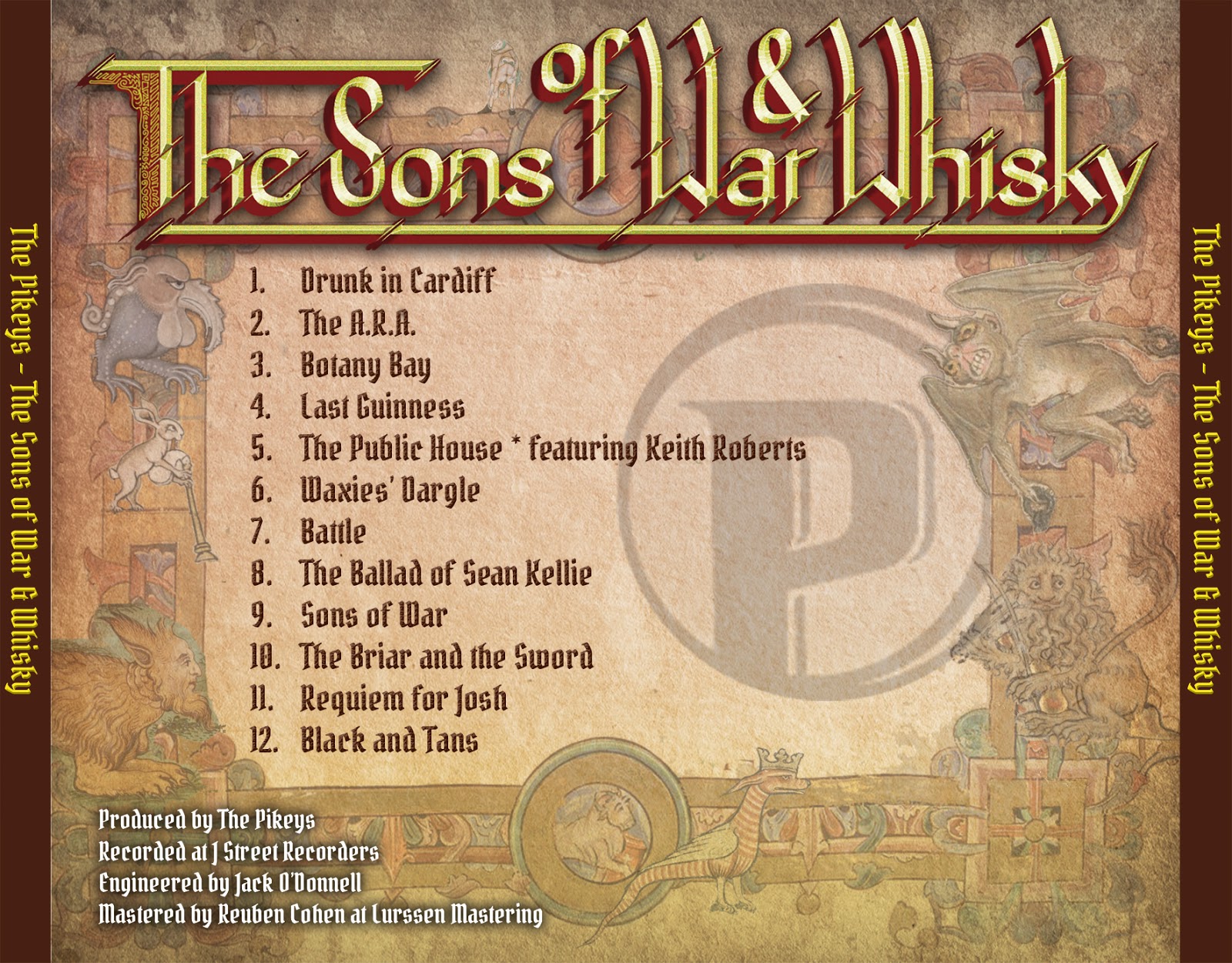 2018-04-05 ALBUM REVIEW - THE PIKEYS "The Sons of War & Whisky" (2018 ...