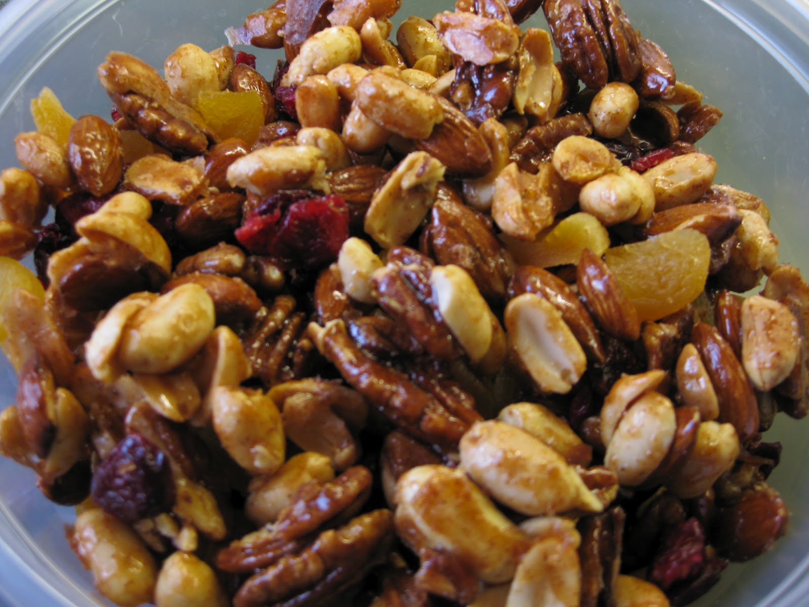 Just Messin' Around: Spicy Sweet Nuts and Dried Fruit