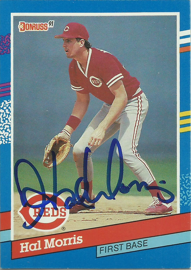Cincinnati Reds Baseball Card Collector: TTM: Hal Morris