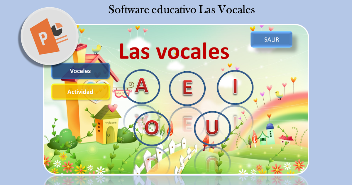 Las Vocales Interactivas En Powerpoint Plantillas Power Point Gratis ...
