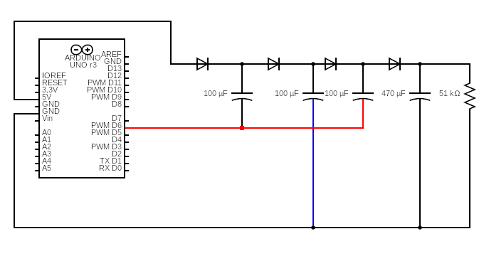 lackluster studios: Arduino - Charge Pump