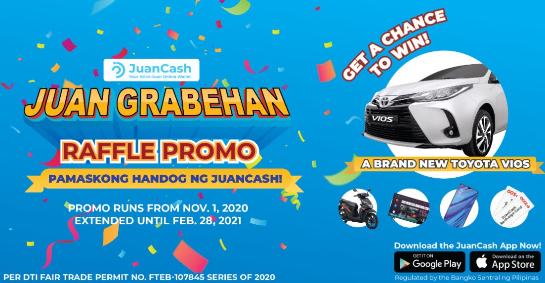 Get a Chance To Win a Brand New Car and Other Big Prizes with JuanCash ...