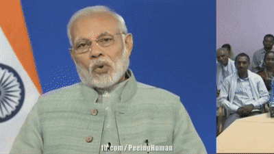 World a 2 z pics: Modi gif video 1