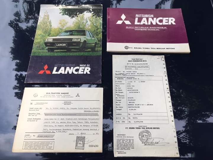 Jual Mitsubishi Lancer 82 Original Interior - LAPAK MOBIL DAN MOTOR BEKAS