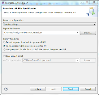 Java: Crear un JAR con recursos desde Eclipse