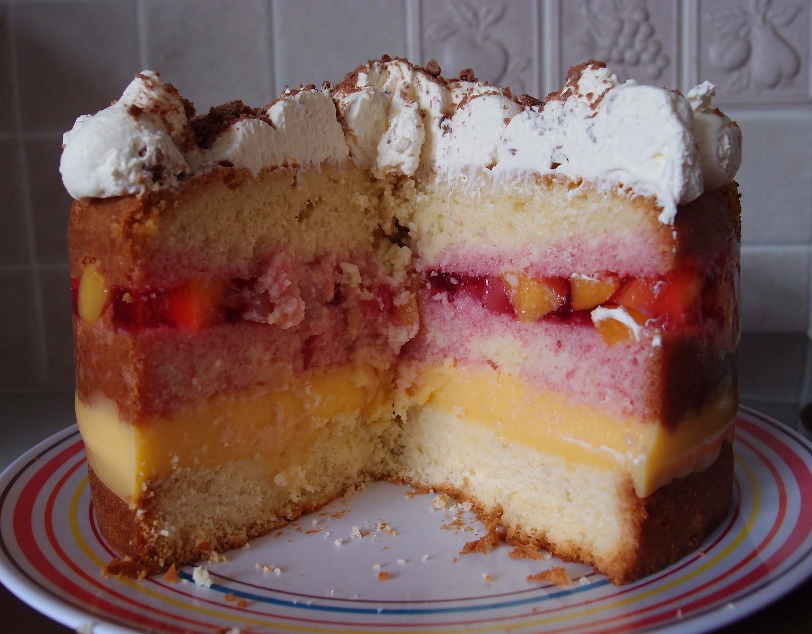 The Caked Crusader: Trifle sponge cake