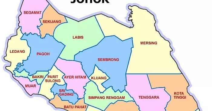Xploring Johor: Districts and cities of Johor