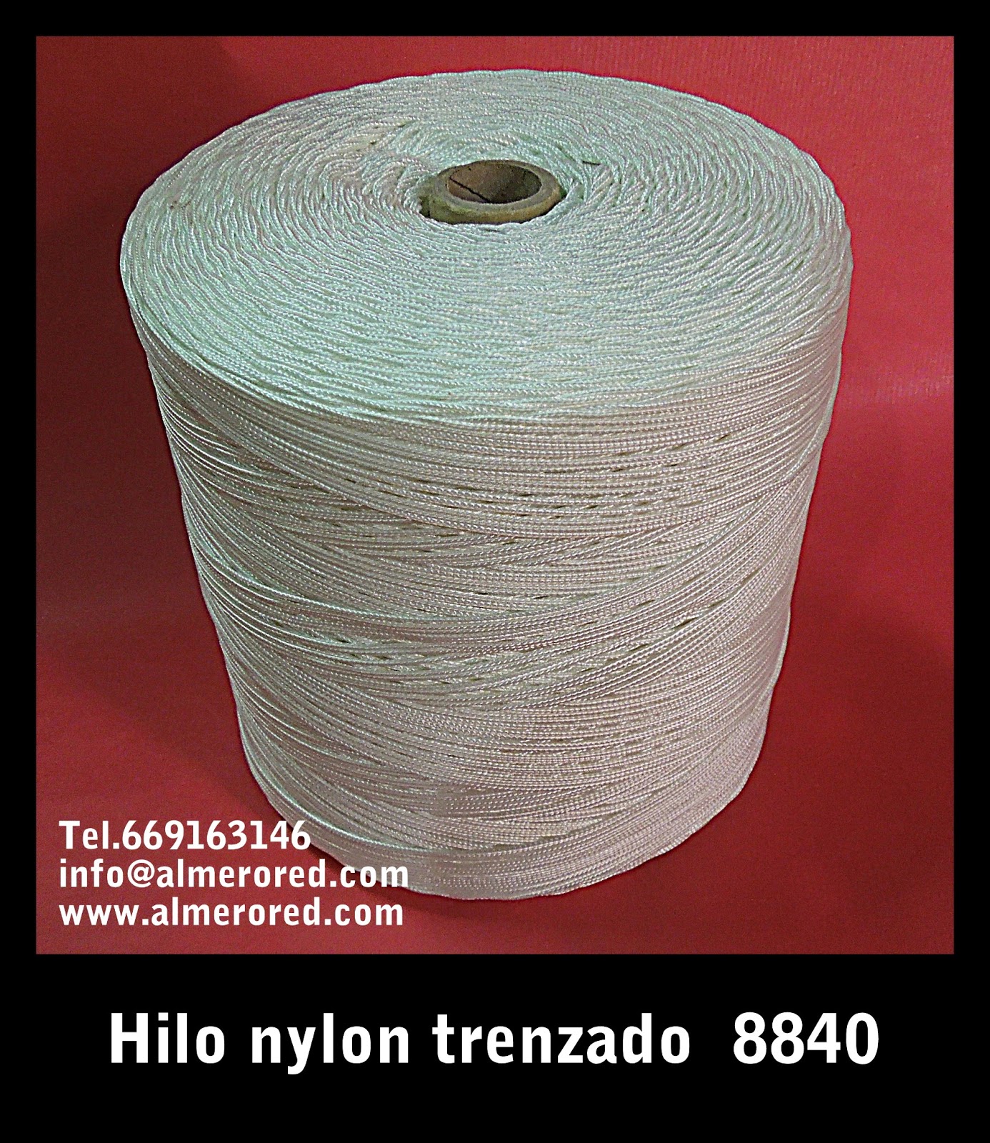 Hilo nylon trenzado 8840 (1,3mm) - Almerored