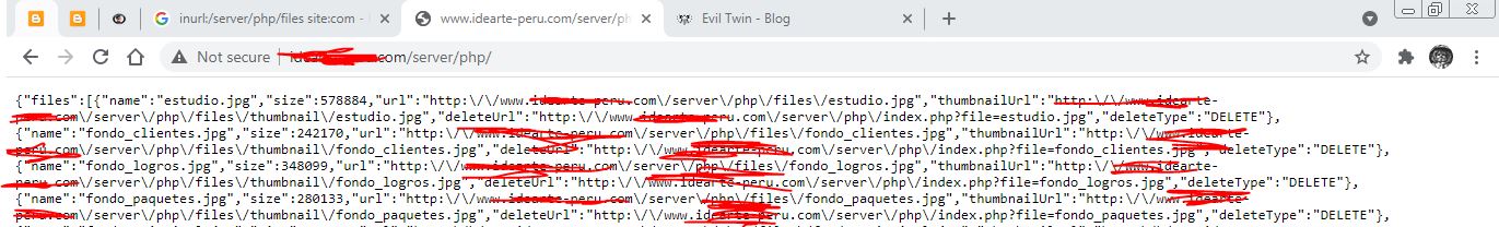 Exploit POC jQuery File Upload - Upload Shell Exploit POC jQuery File Upload - Upload Shell