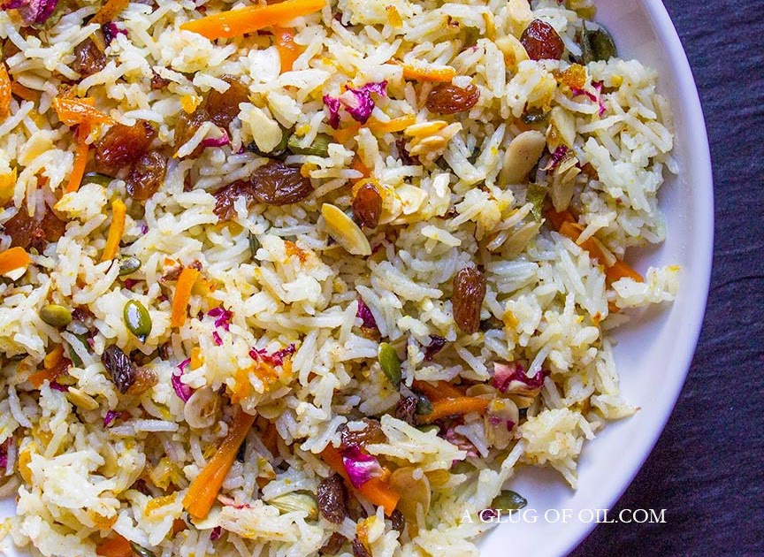 Jewelled Rice Recipe | A Glug of Oil