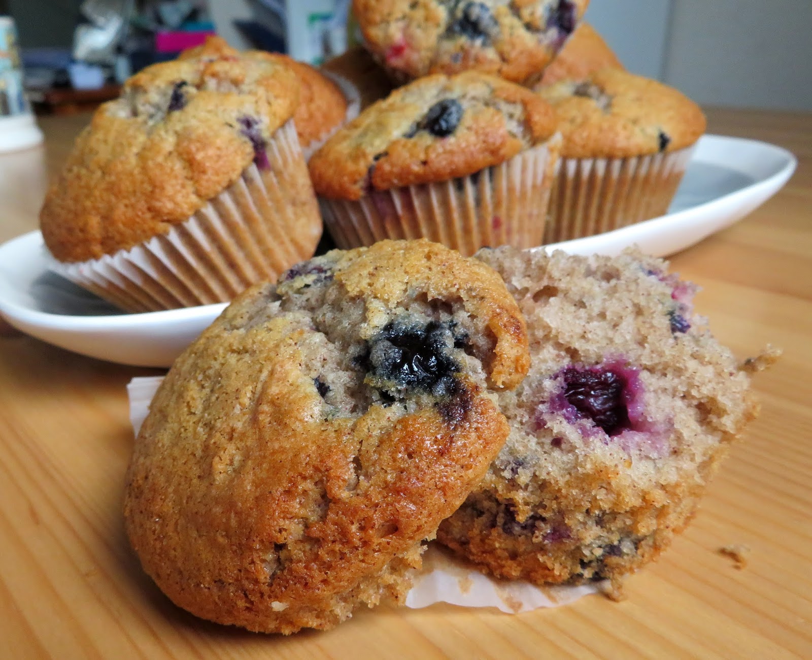 Triple Berry Muffins | The English Kitchen
