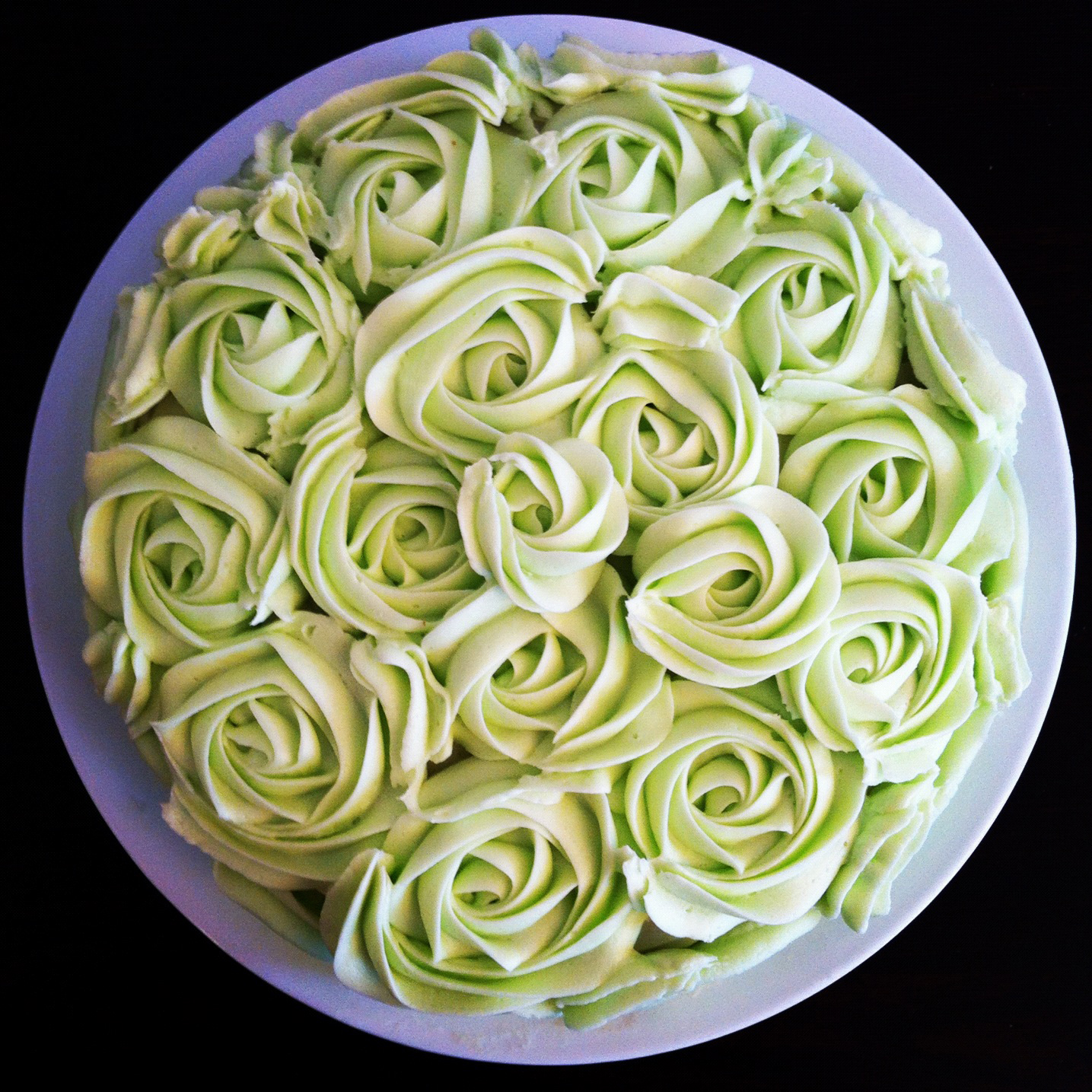 Sweet Talk: Matcha Chiffon Cake with Whipped Azuki Bean Filling and ...