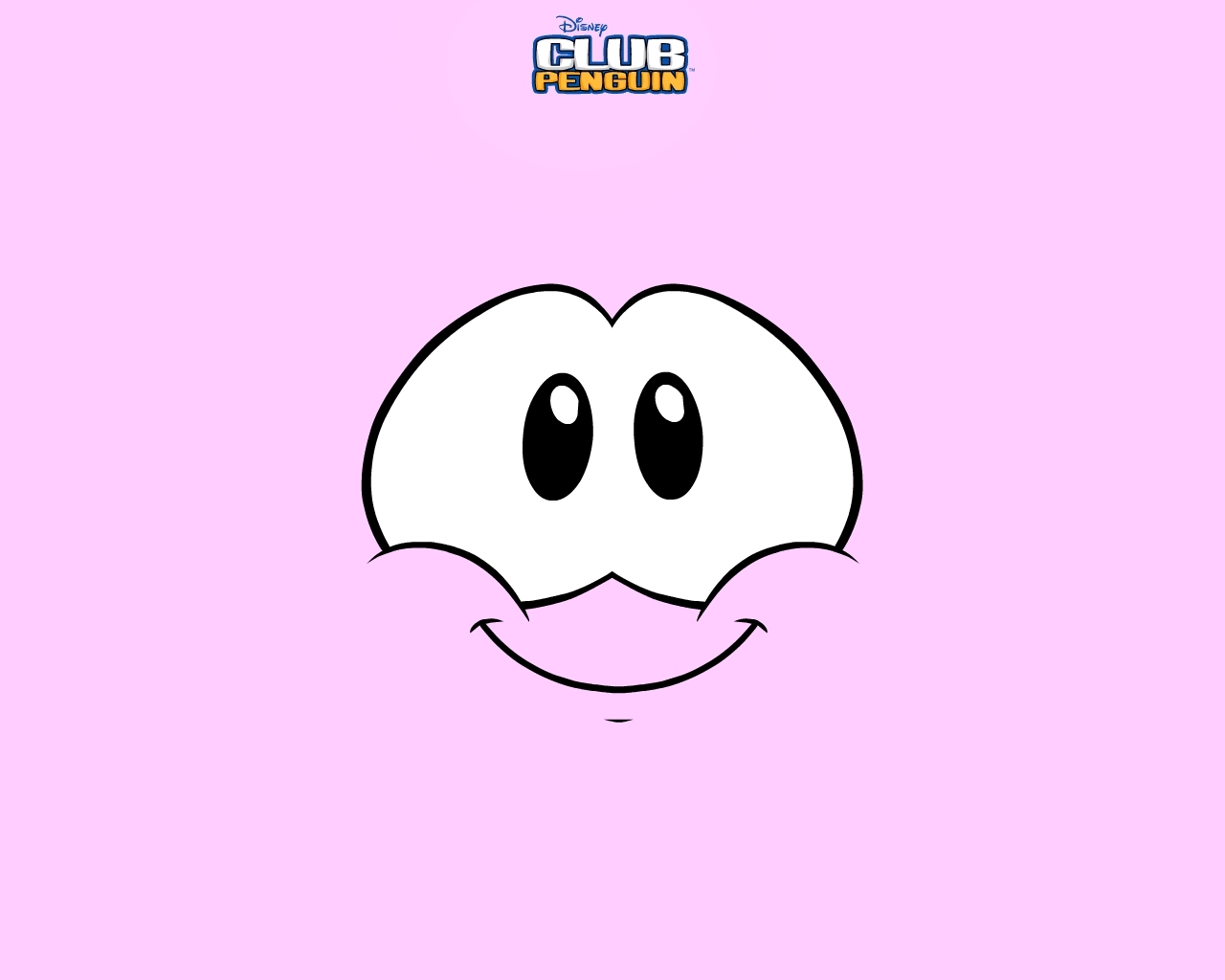 club penguin: Novo papel de parede: puffle rosa!!!
