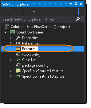 What is Specflow Feature File?