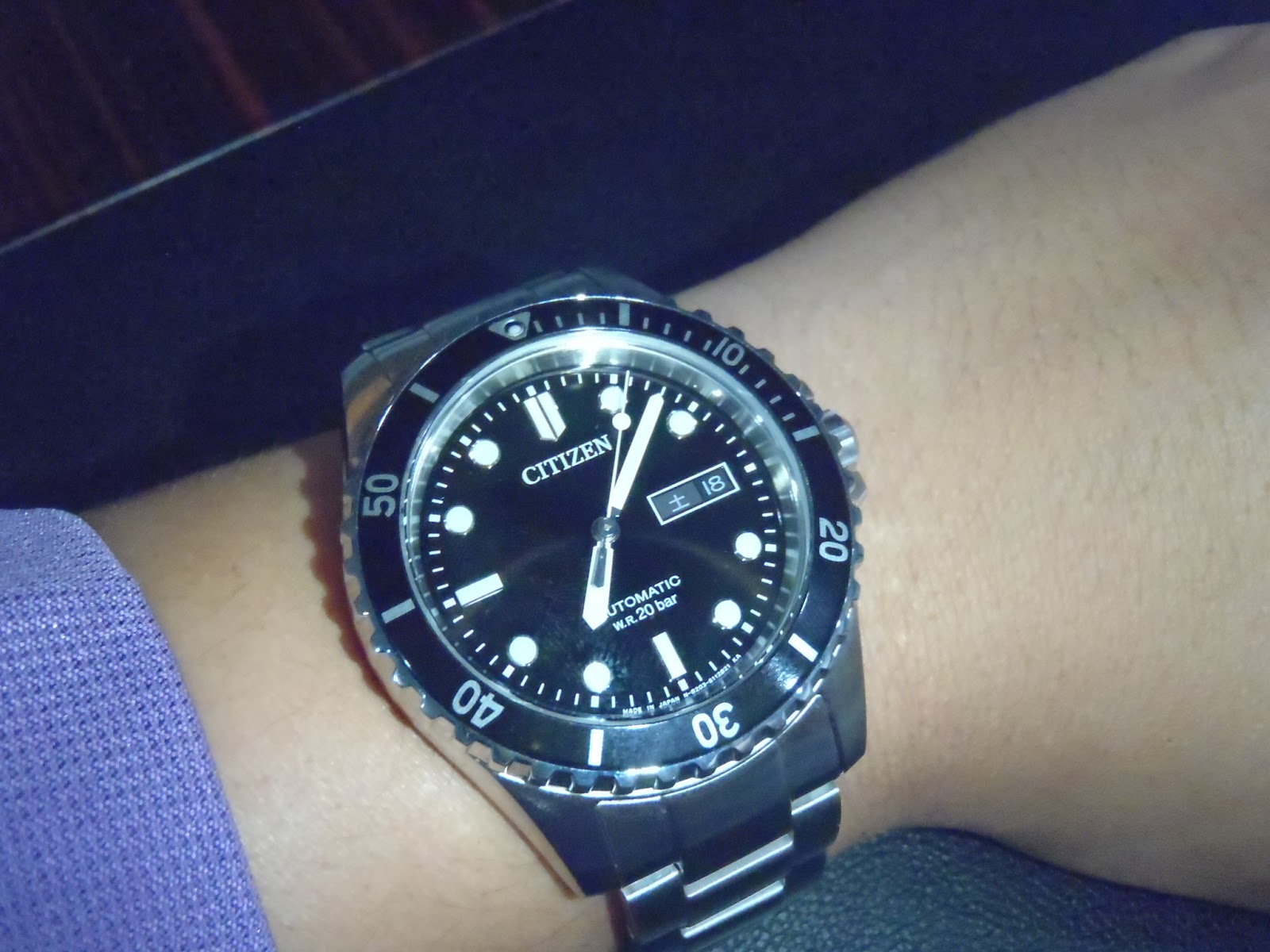 My Eastern Watch Collection: Citizen Automatic NY602151E Divers' Watch ...