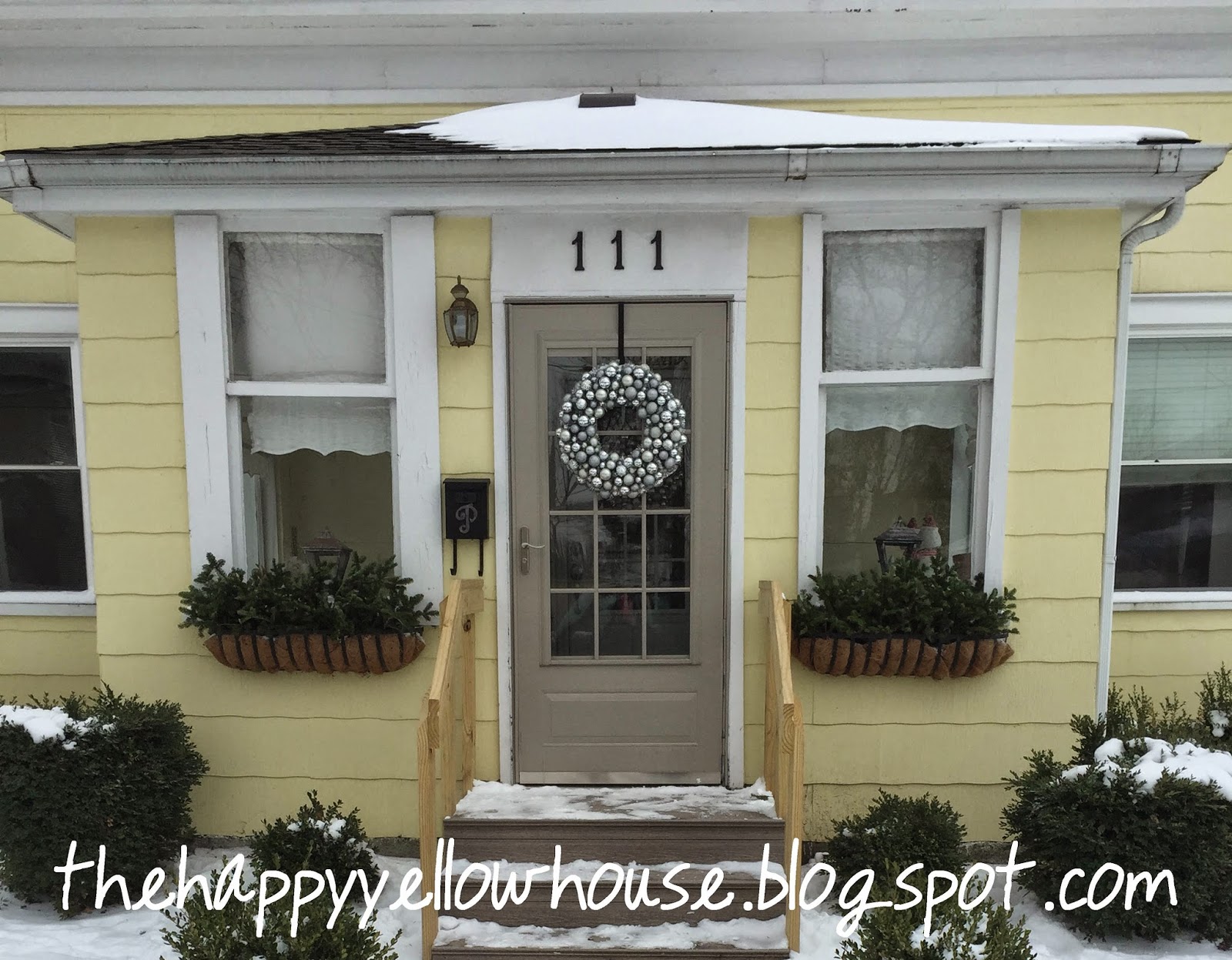 The Happy Yellow House: month by month