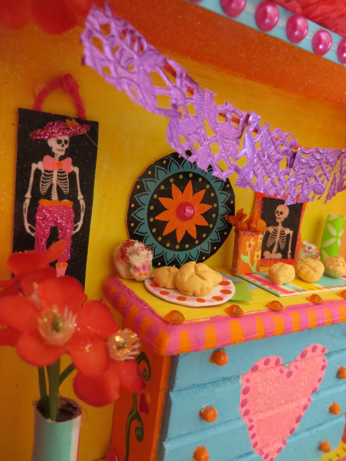 Justine's Halloween: Crafting my mini Ofrenda