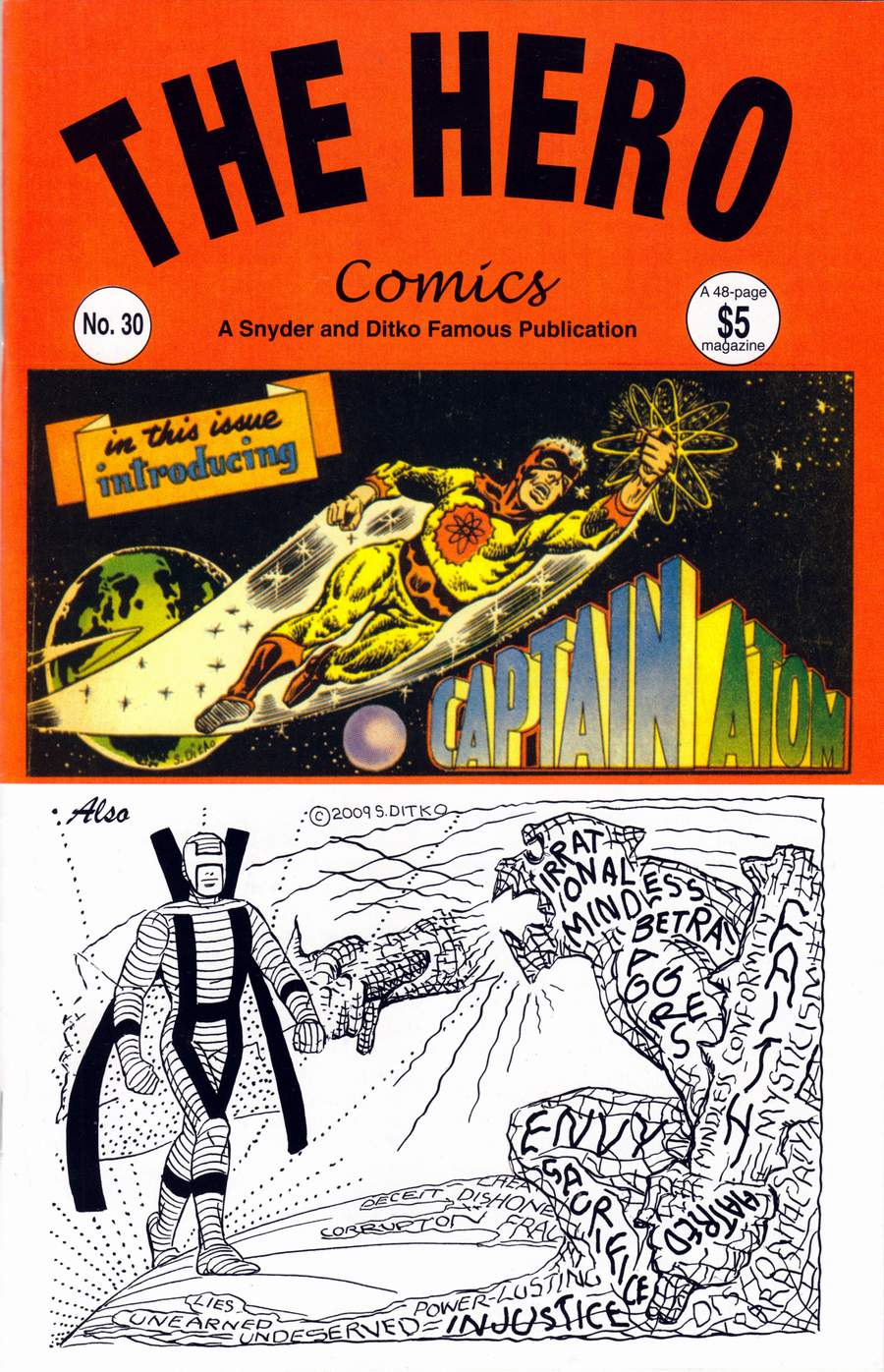 Ditko Comics: Snyder and Ditko Covers
