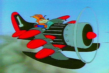 Happyscale-Modellbau: Tale Spin - Don Canailles Dreidecker - papermodel ...