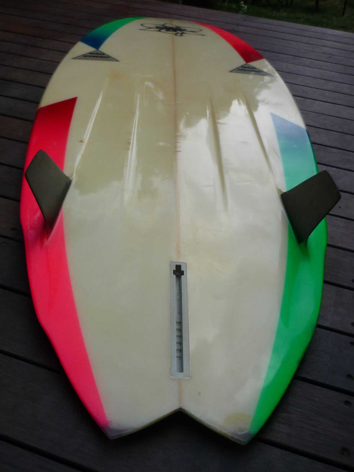 vintage surfboard collector UK: 80s collection