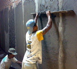 Cara Plester Aci Kering pada Dinding Rumah atau Gedung | Proyek Sipil