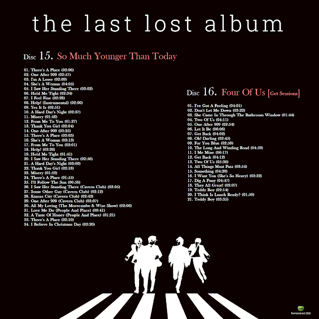 jfn Beatles Music & Memories: The Lost Album Box Set Bootleg Series ...