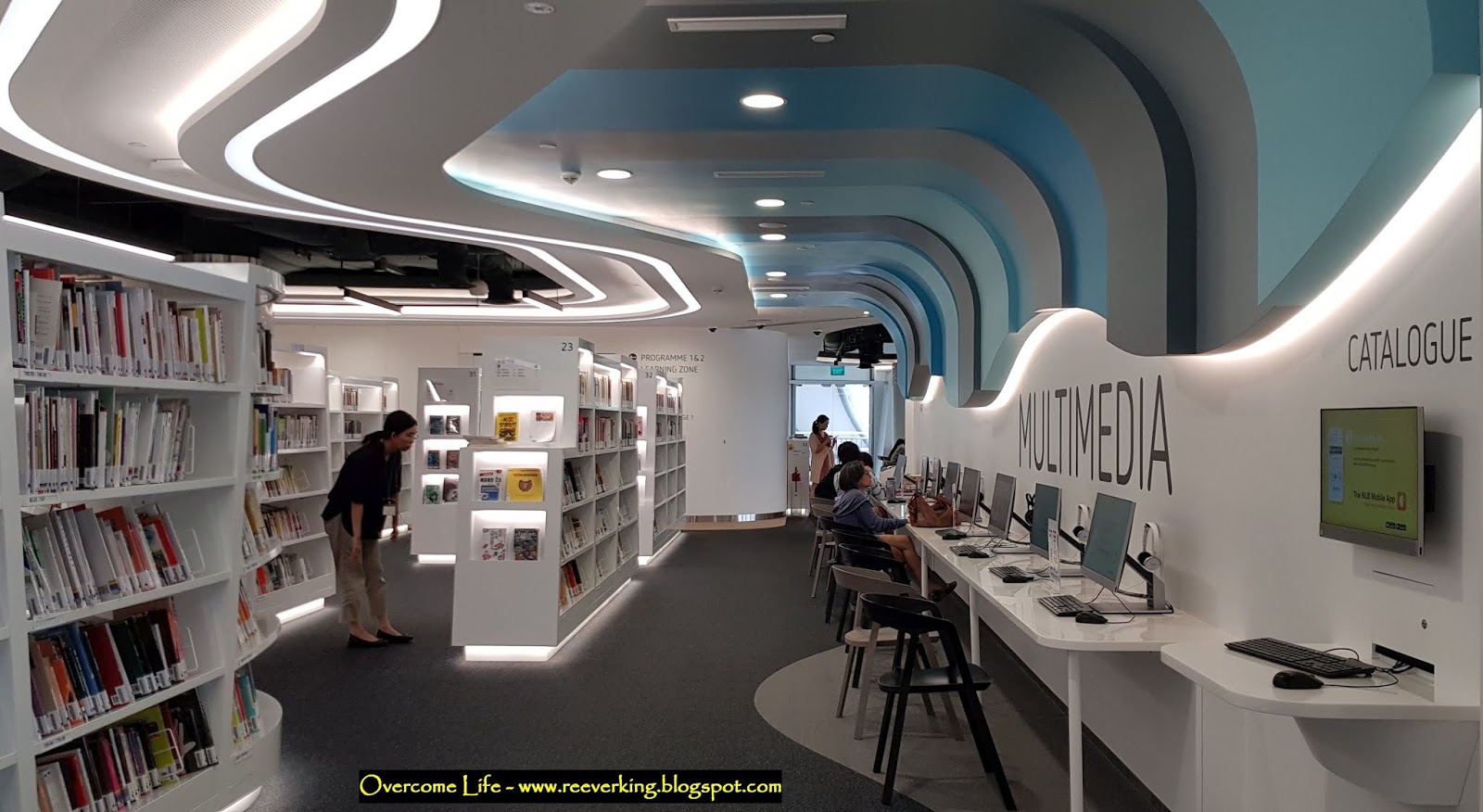 Overcome life: Library@harbourfront at VivoCity - Singapore