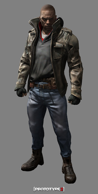 Adam Scott - 3d Character Artist: Prototype 2 - Heller poses