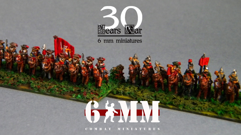 Tabletop Fix: Combat Miniatures - 6mm Сavalry of the 30 Years War ...
