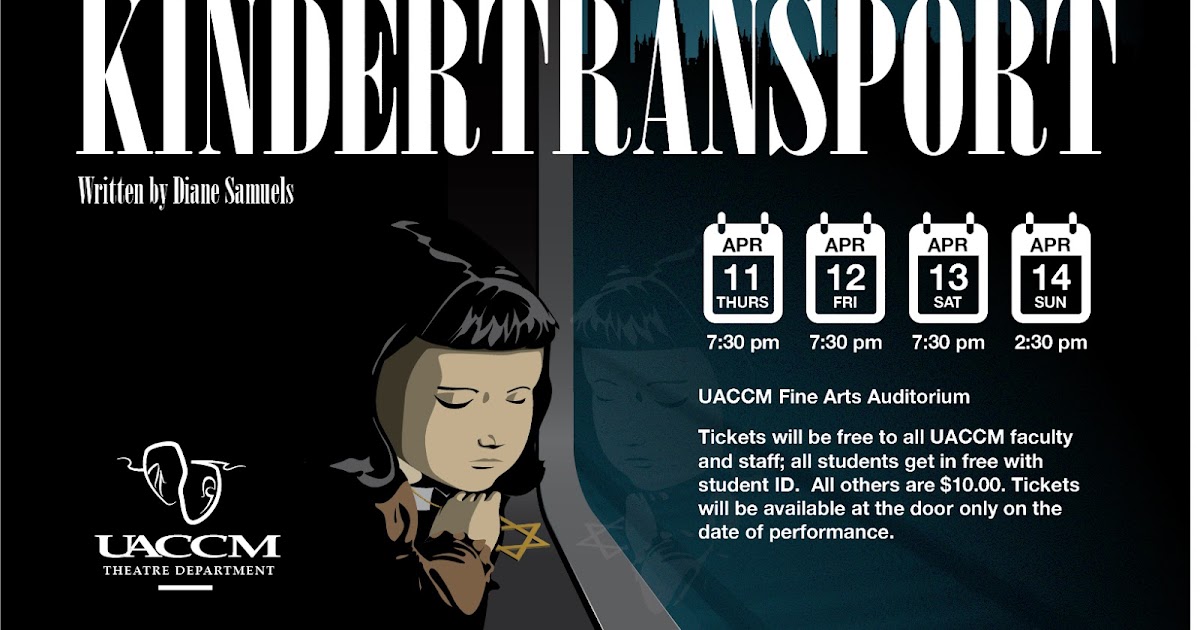 UACCM Theatre Dept. presents Kindertransport