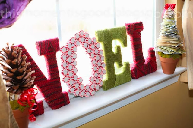 NOEL LETTERS | Loom Knitting by This Moment is Good!