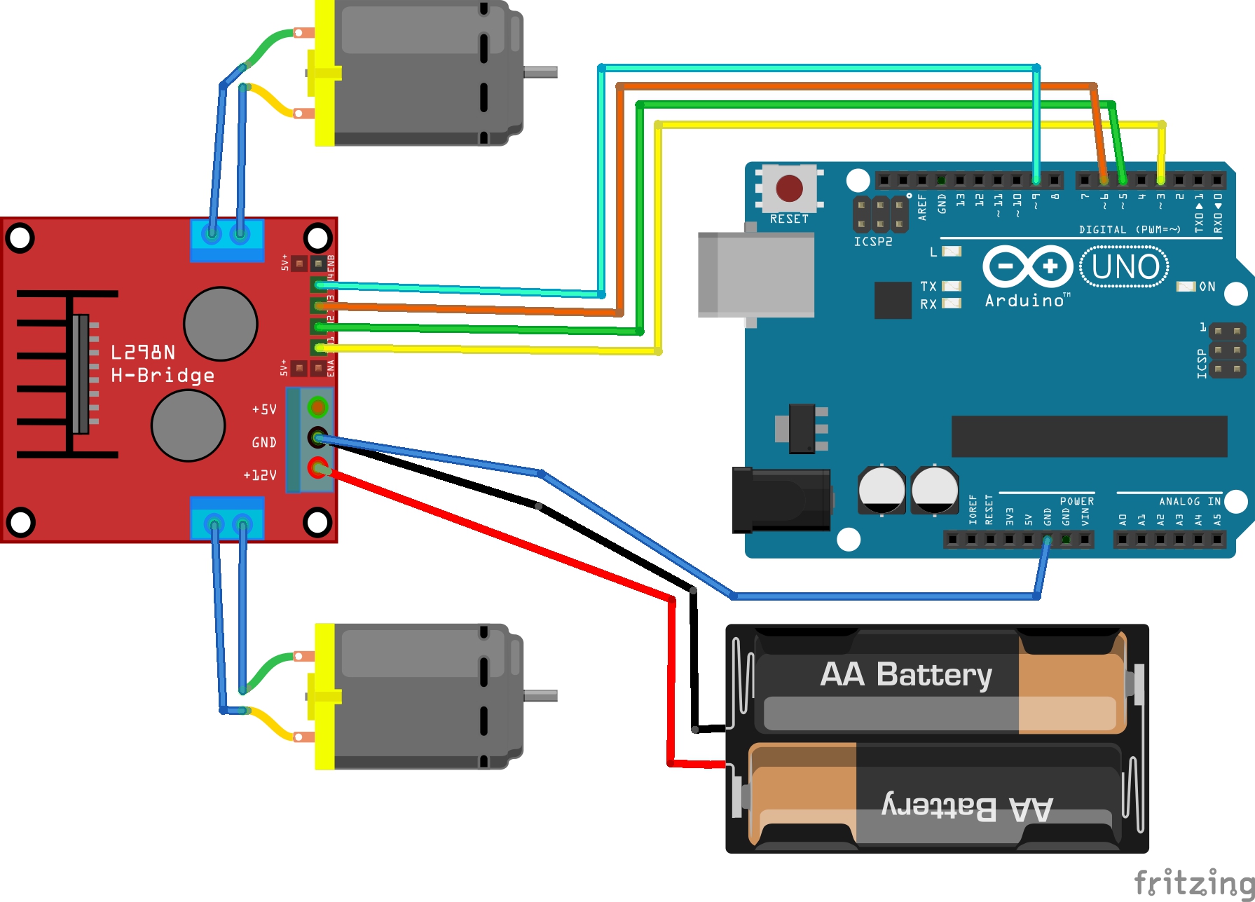 HOW TO USE L298N MOTOR DRİVER HOW TO USE L298N MOTOR DRİVER