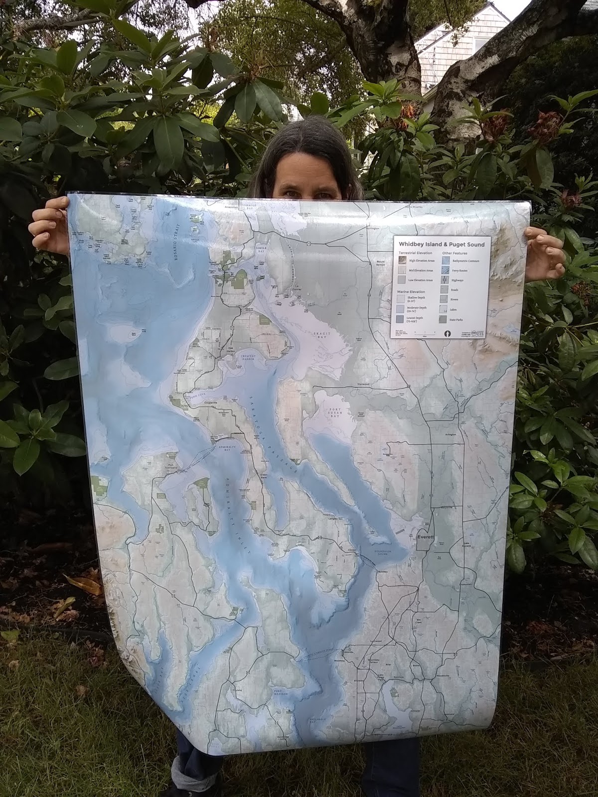 Contours--The CORE GIS Blog: Large Format Map Commission