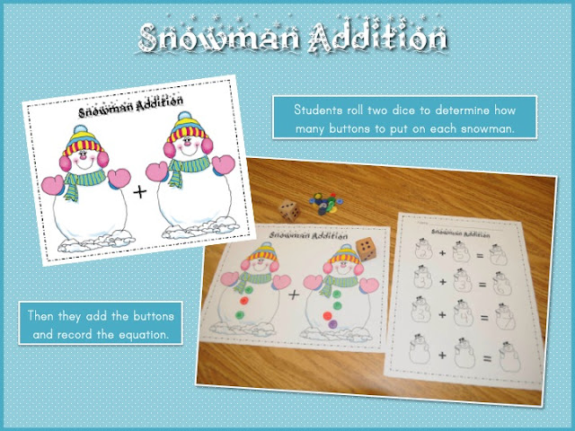 Mrs. Ricca's Kindergarten: Winter Math & Literacy Centers {Freebies}