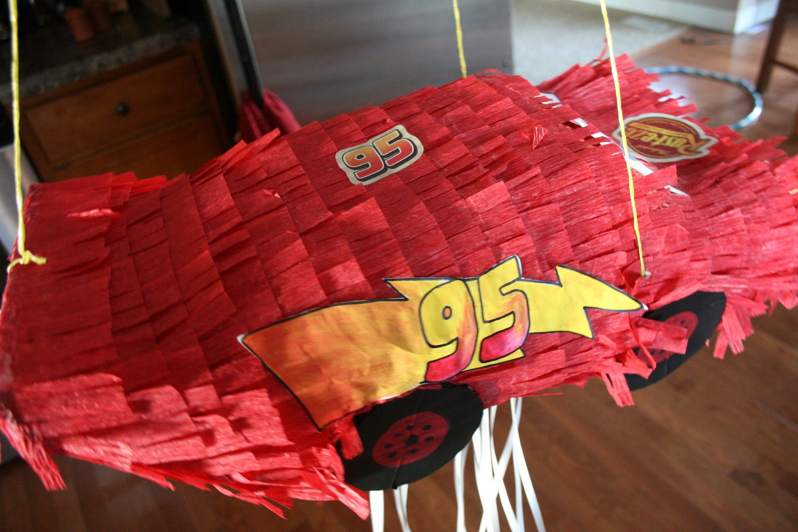 Things I Like To Make: Make Your Own Lightning McQueen Pinata