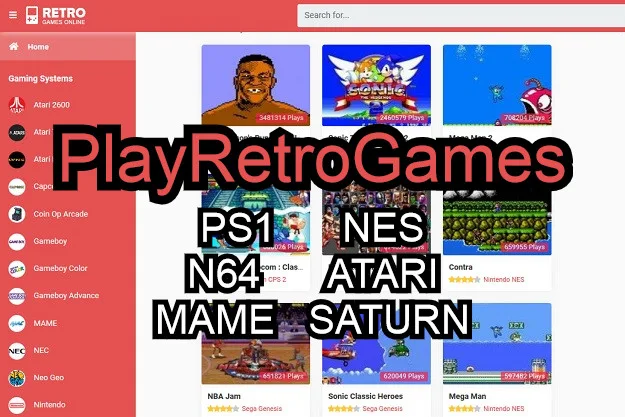 PlayRetroGames - Παίξτε δωρεάν αγαπημένα παιχνίδια από retro κονσόλες ...