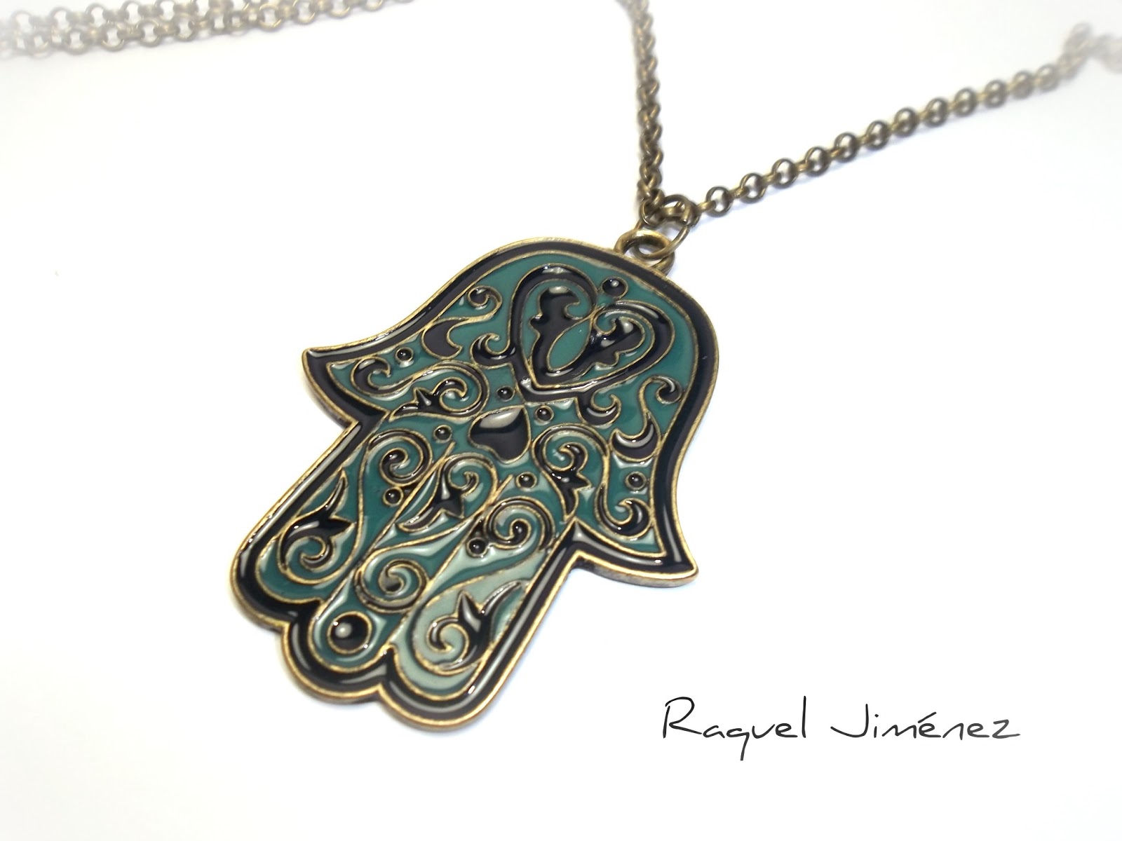 COLGANTE MANO DE FATIMA HAMSA