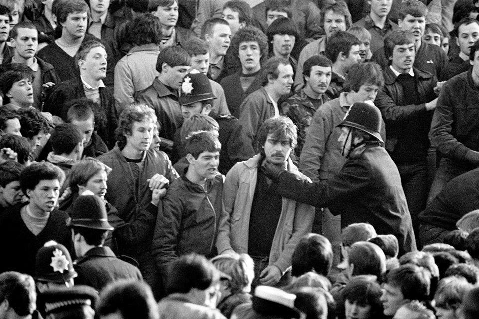 Football Hooligan Pictures: West Ham v Chelsea 1981