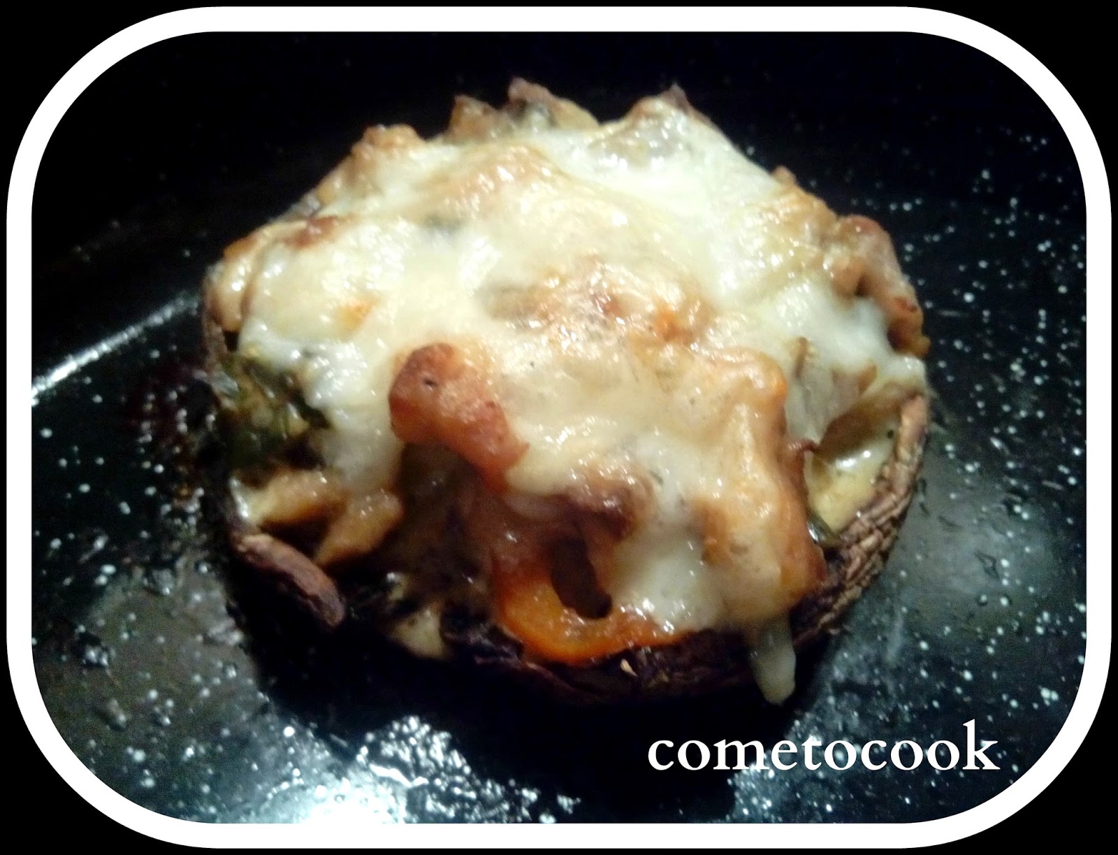 Come to cook: Γεμιστά μανιτάρια με κοτόπουλο