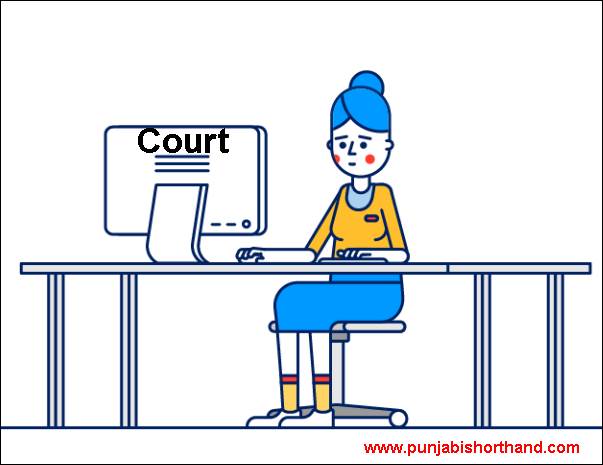 English Court Steno Question Paper [Part-22]