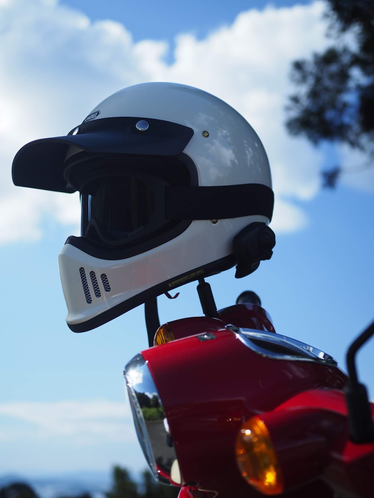 W650でぶらり: SHOEI EX-ZERO＋専用バイザーV-480