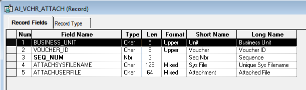 File Attachment to Record - PeopleSoft Integrations