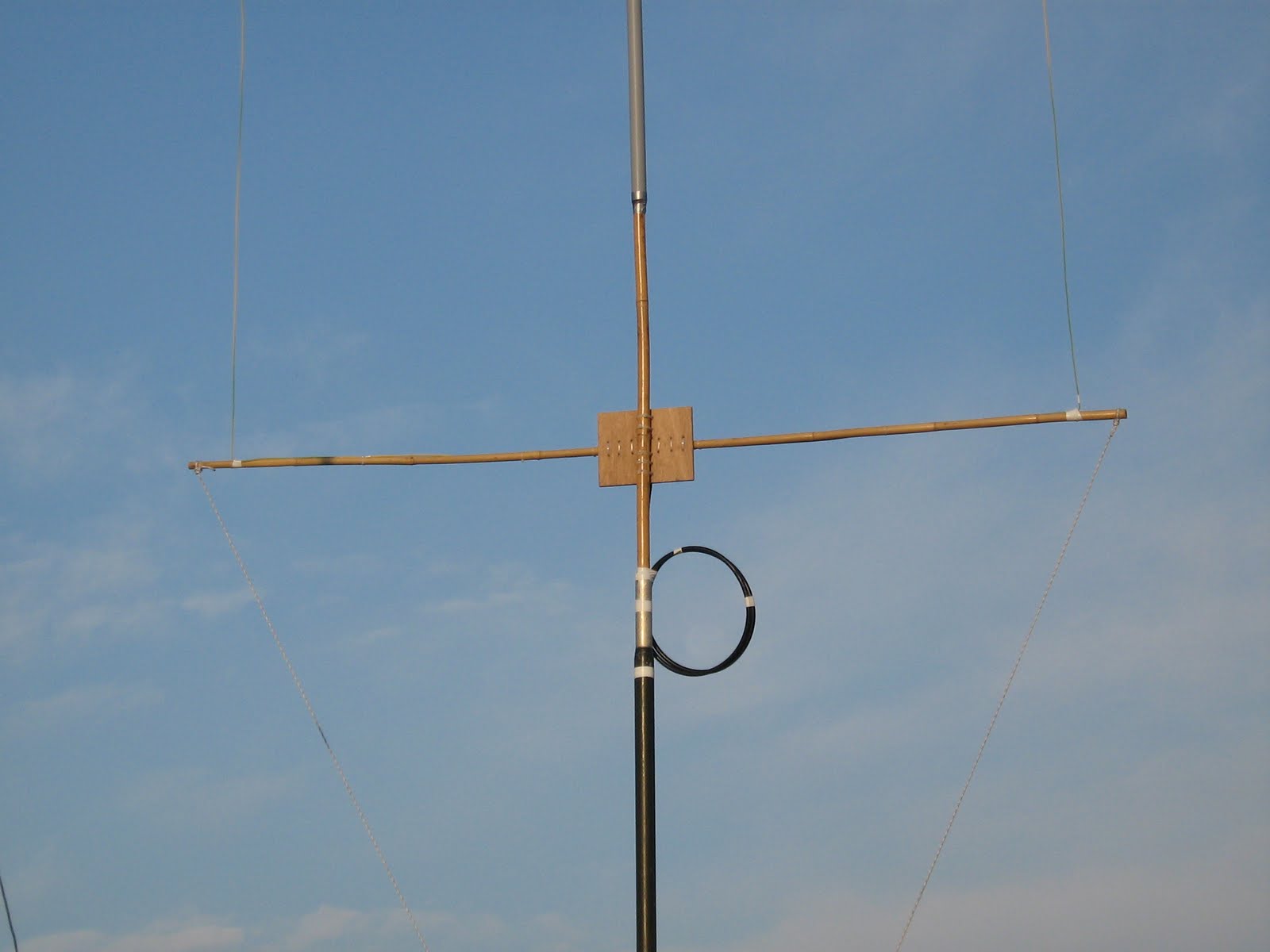 SV2YC: Rectangular Loop Antenna for 10m band.